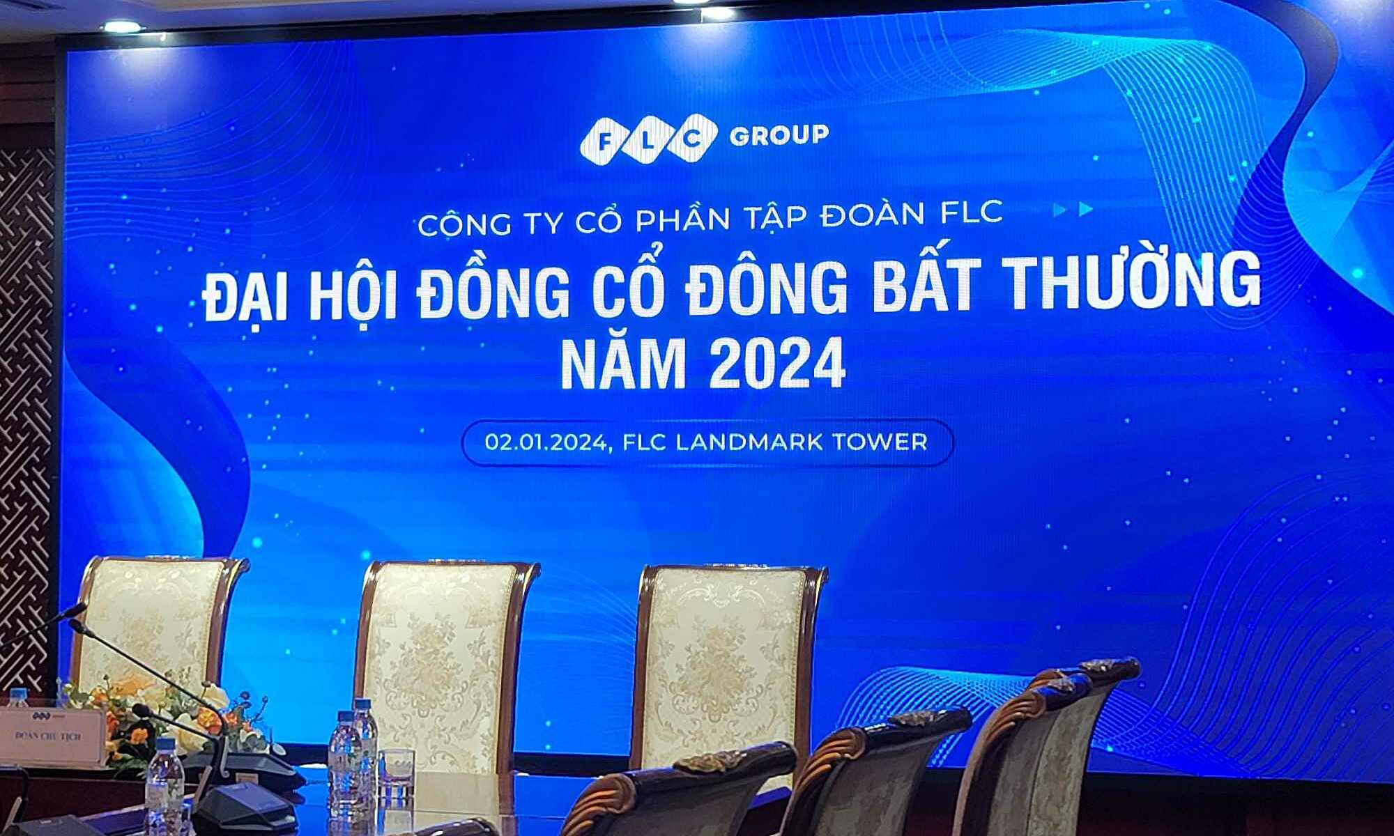 FLC không thể tổ chức phiên họp ĐHĐCĐ bất thường đầu tiên năm 2024