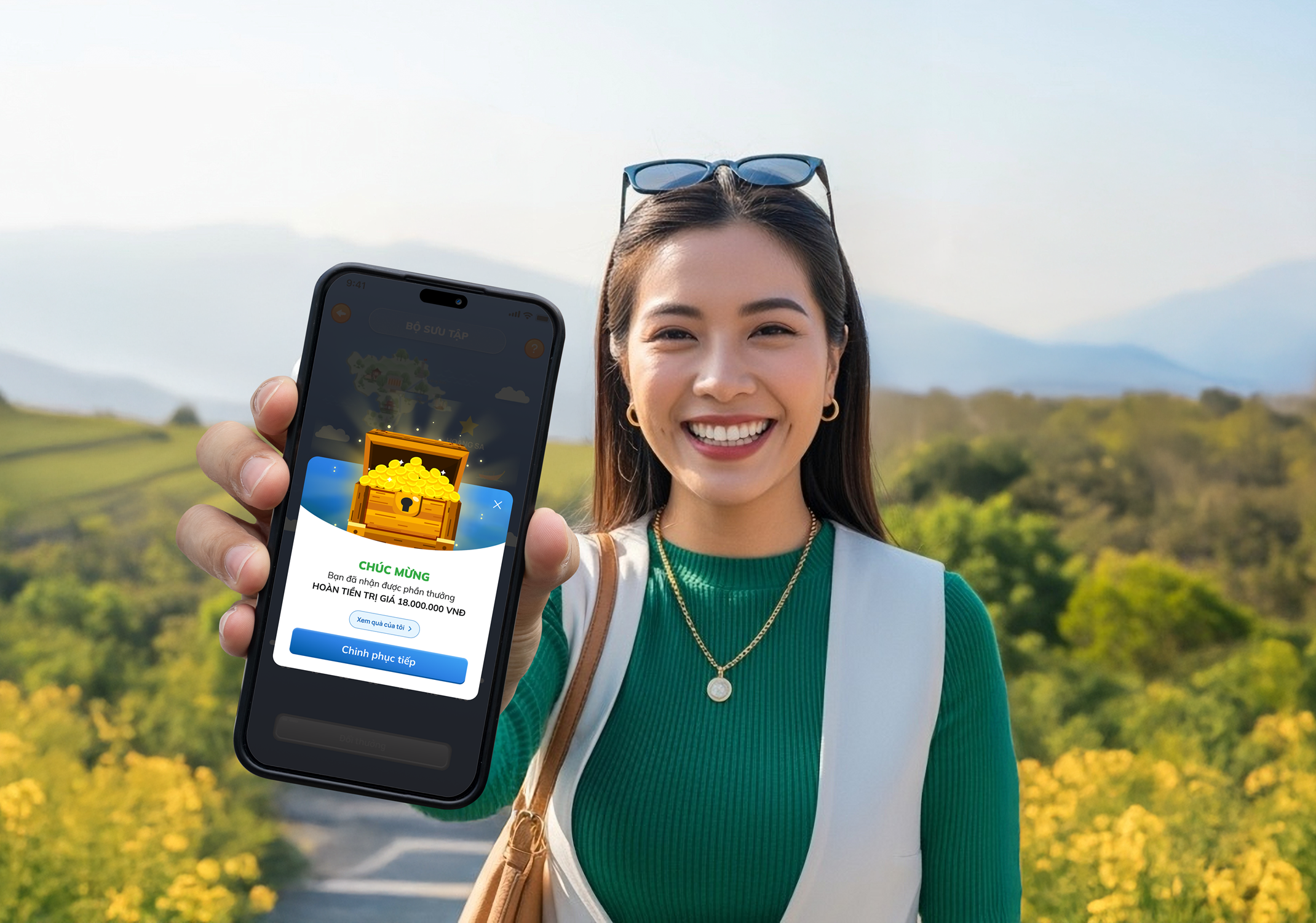 Đã có người trúng 18 triệu - Game thanh toán trên Sacombank Pay đang ...