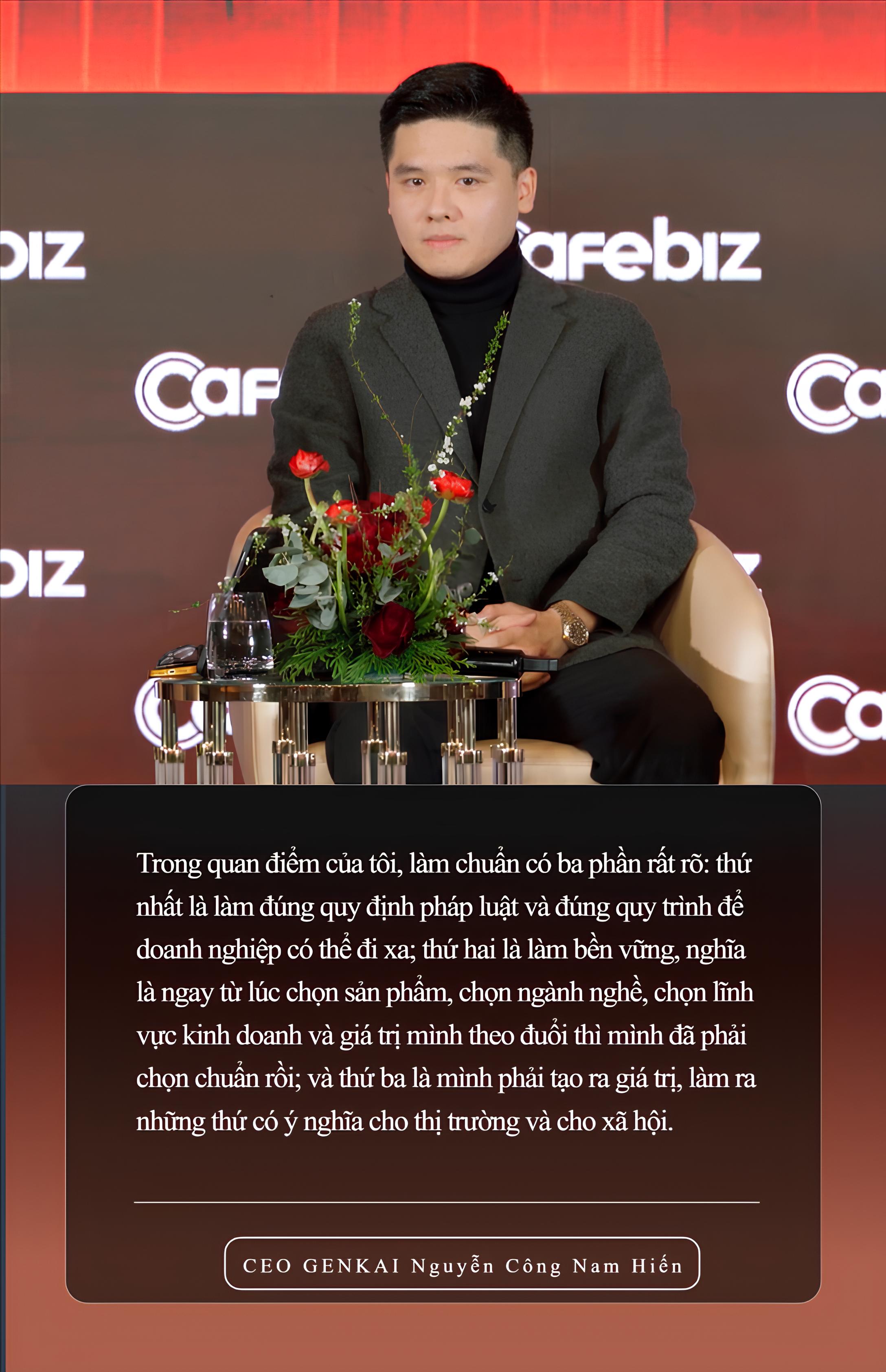 “Làm chuẩn hay bẻ chuẩn?” - CEO GENKAI Nguyễn Công Nam Hiến kể chuyện ...